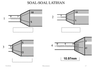 1 Langkah langkah penggunaaan Micrometer | PDF