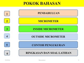 1 Langkah langkah penggunaaan Micrometer | PDF