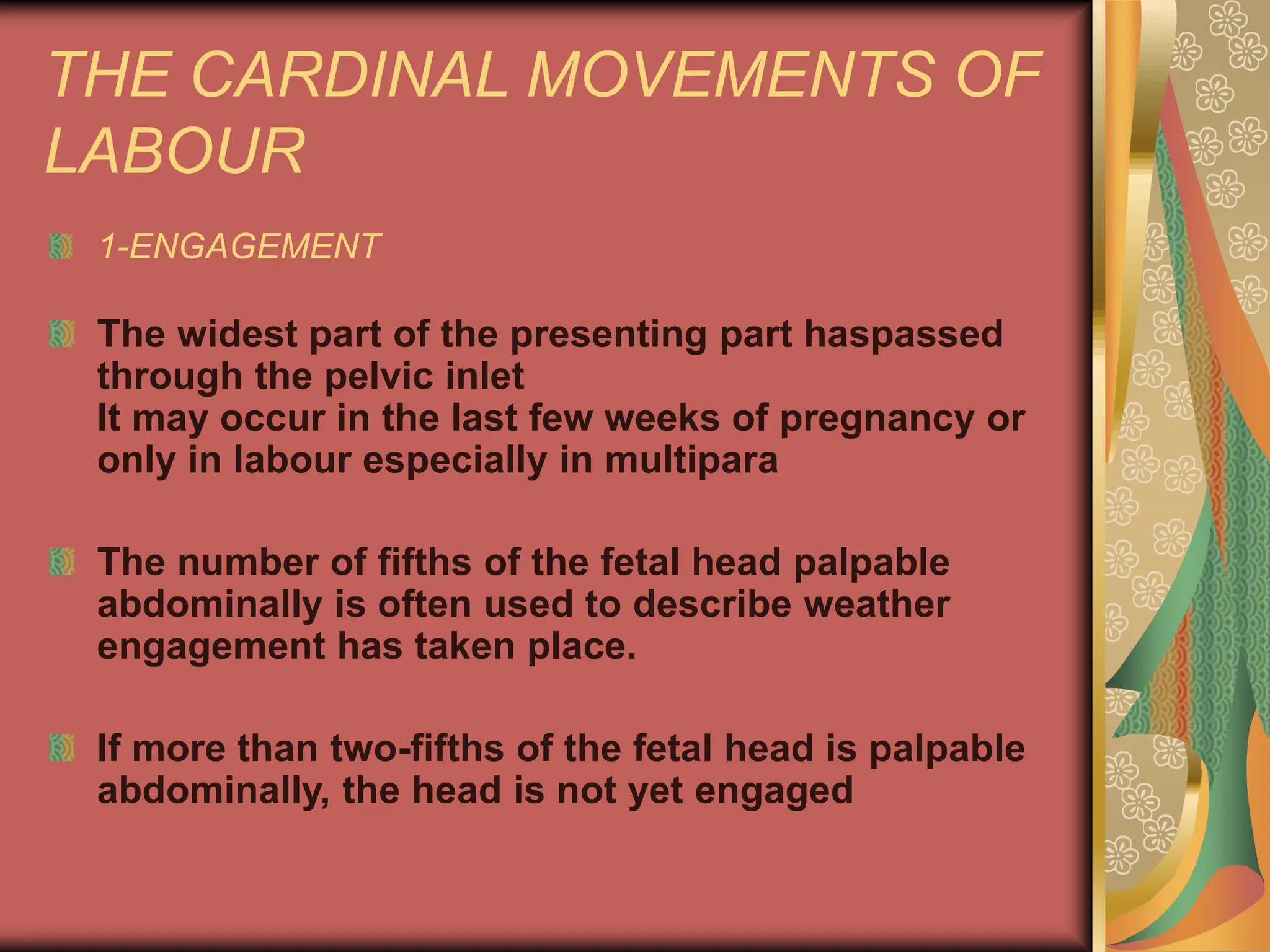 Mechanism of labour | PPT