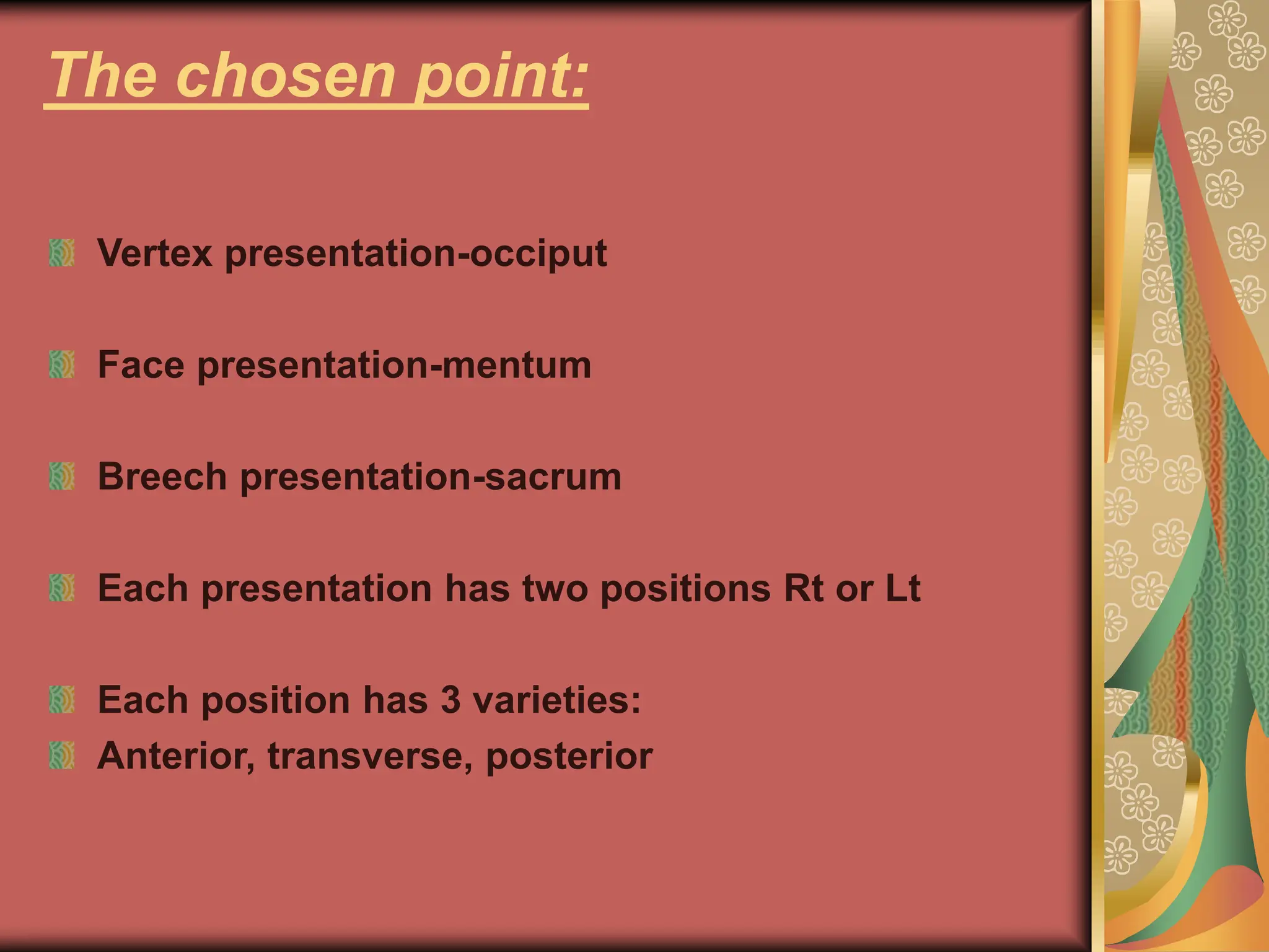 Mechanism of labour | PPT