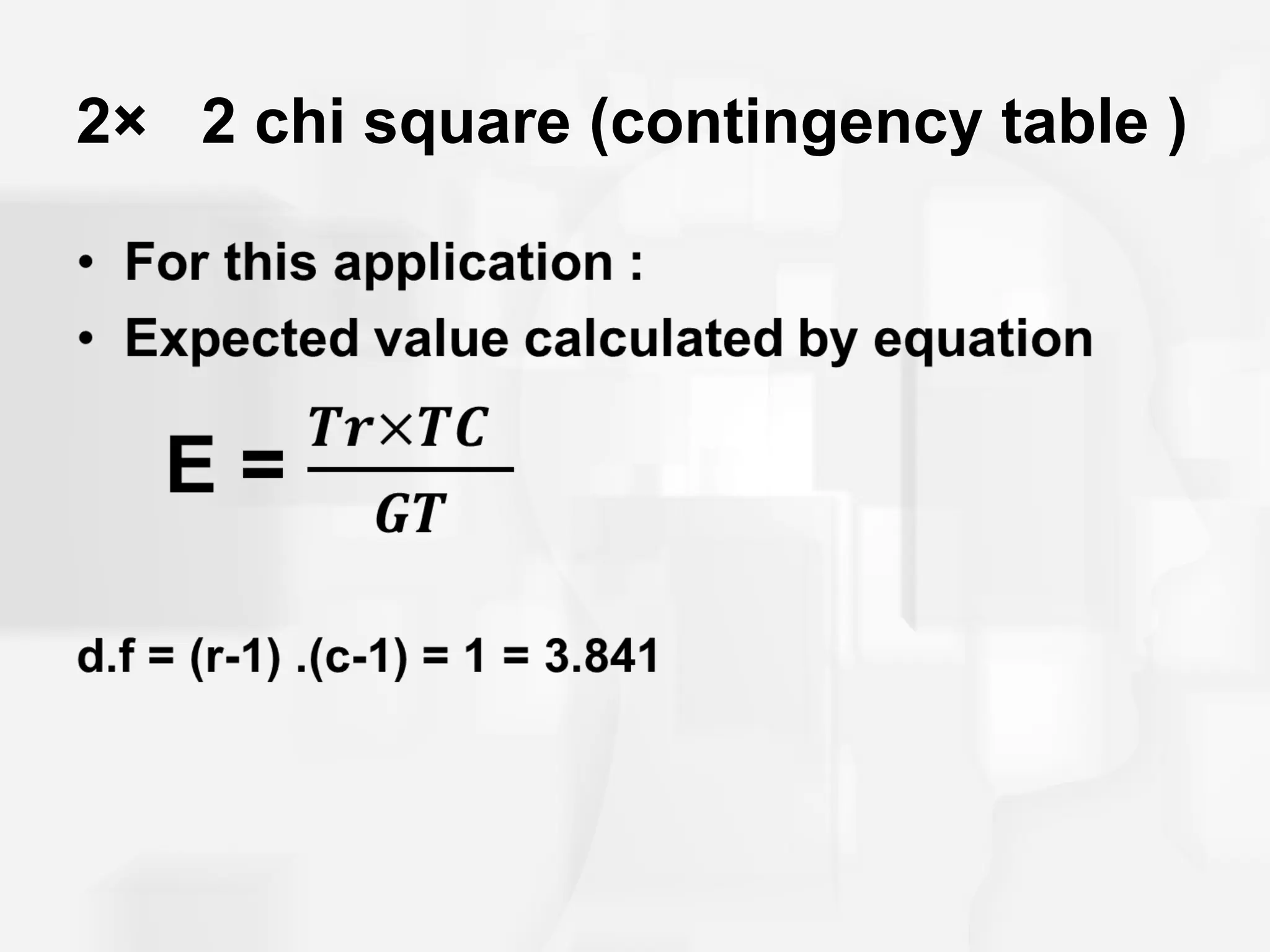 CHI SQUARE TEST FOR QUANTS AND MATHEMATICS | PPT