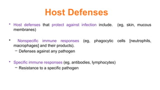 Pathophysiology of pulmonary defense mechanisms | PPTX