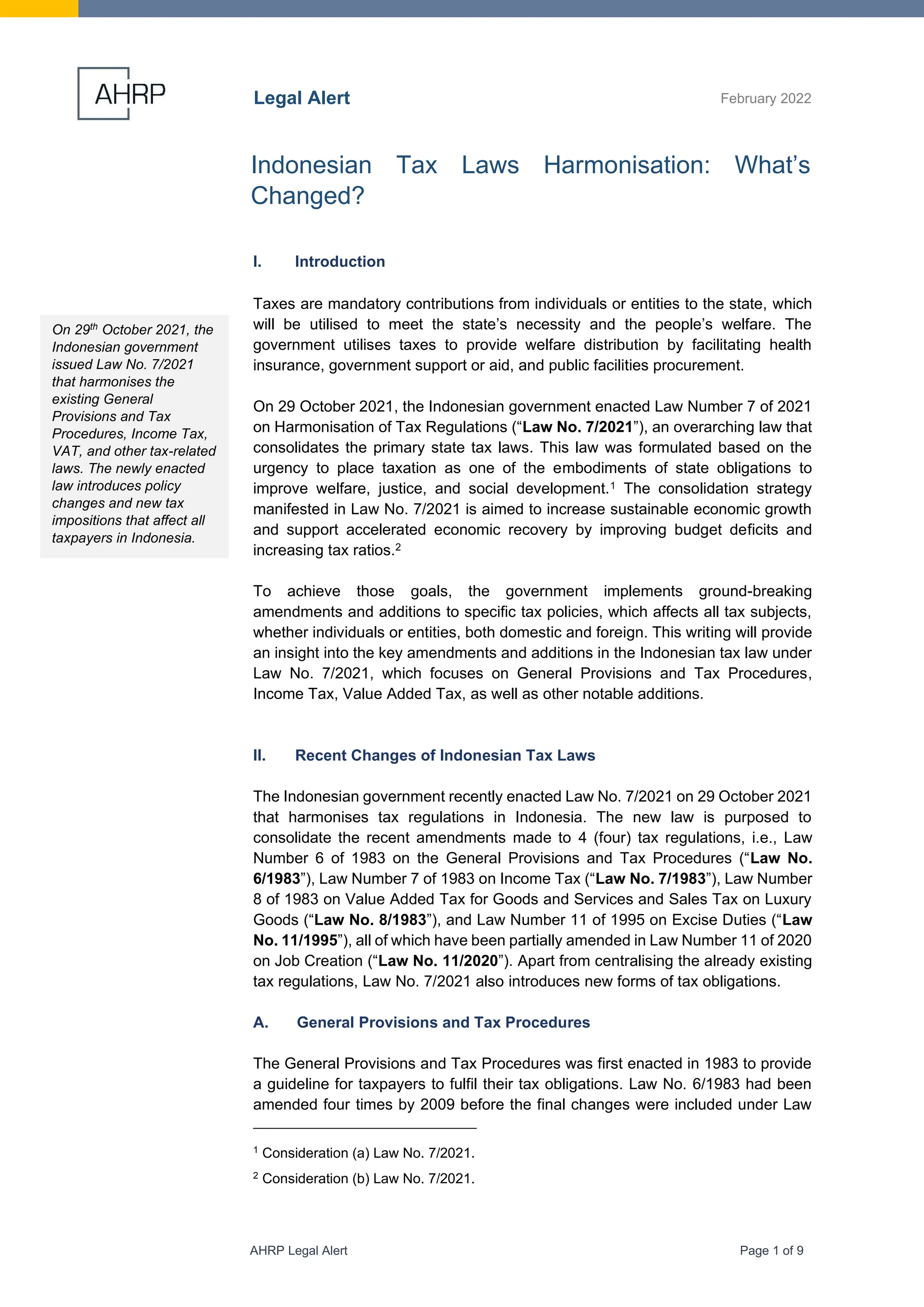 Indonesian Tax Laws Harmonisation.pdf