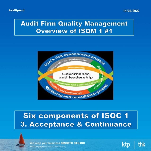 Difference between ISQC 1 & ISQM 1 | PPTX