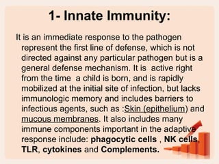 Innate immunity ppt | PPT