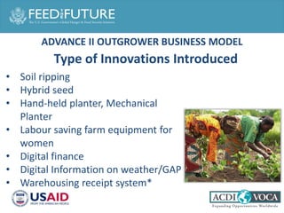 ACDI VOCA: Experience with bundling innovations and services in ADVANCE ...