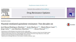 Qnr gene; a member of Plasmid Mediate Quinolones Resistance | PPTX
