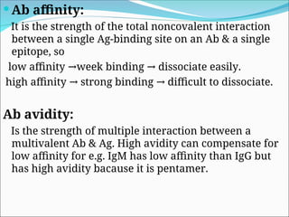 Antigen and Antibody reaction (appliction in immmunological method) | PPT