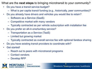 Microtransit Overview: A Research Perspective | PPTX | Auto Type ...