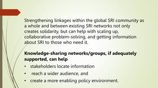 2203 - Overview of System of Rice Intensification SRI Around the World ...