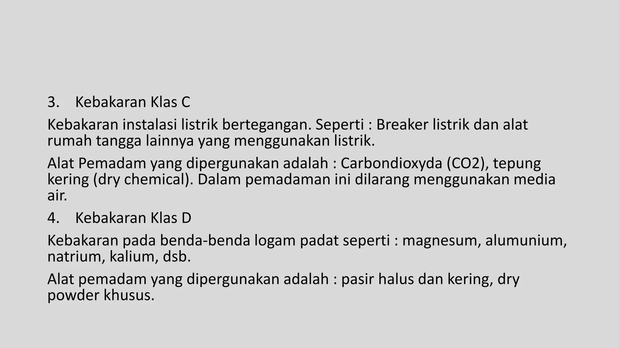 K3 fire safety PENANGGULANGAN KEBAKARAN | PPTX
