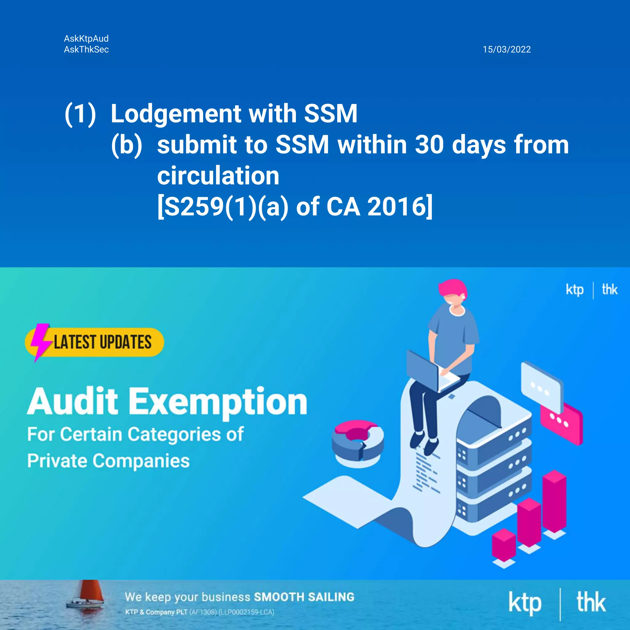 Audit Exemption Malaysia - Part 2 | PPTX