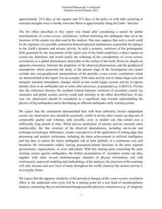 Observation of large scale precursor correlations between cosmic rays ...