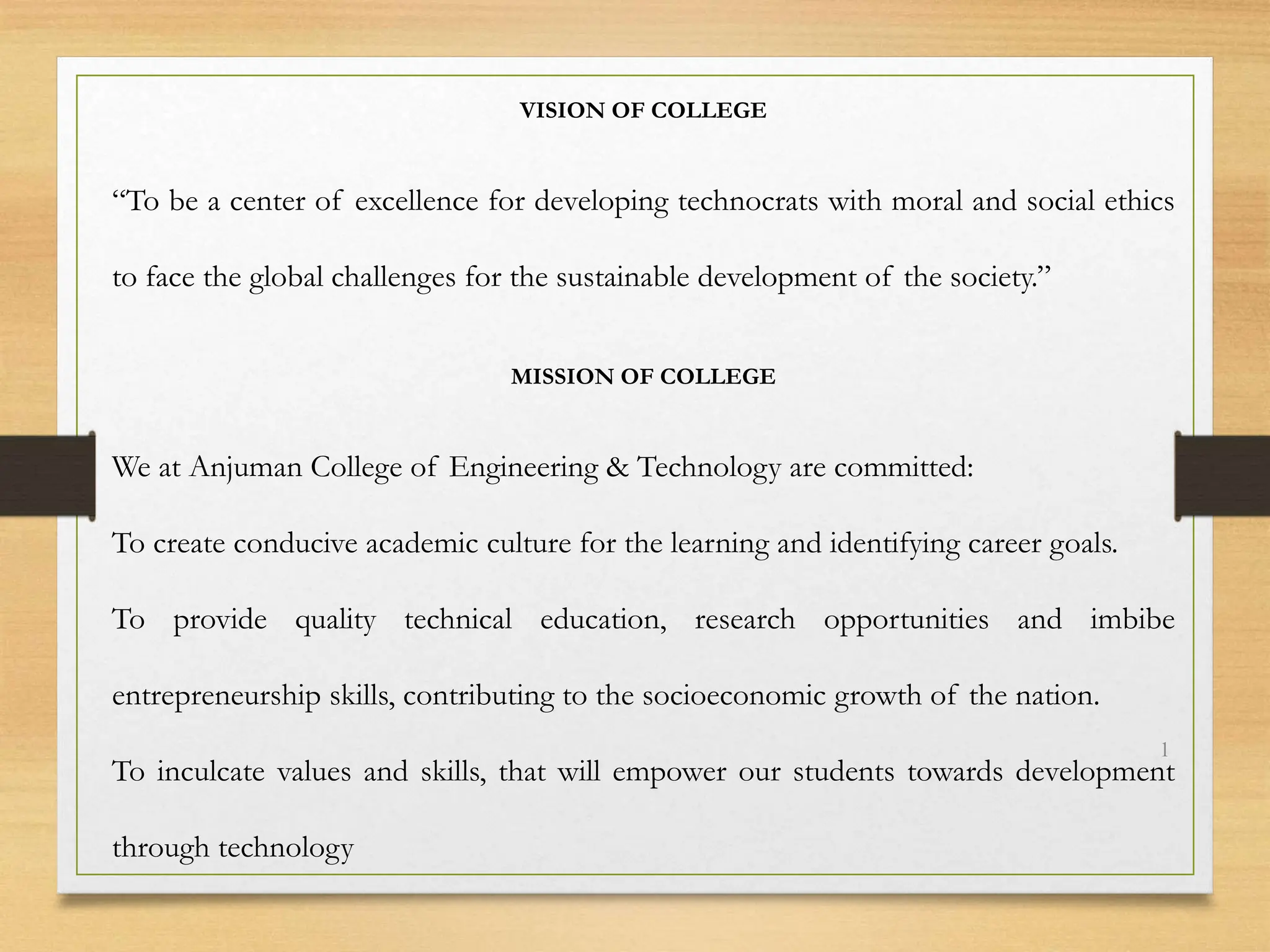 Objective of the workshop will be to create awareness & impart information on rules and ...