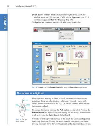 Introduction To Autocad 2011 2d And 3d Design Alf Yarwood Auth | PDF