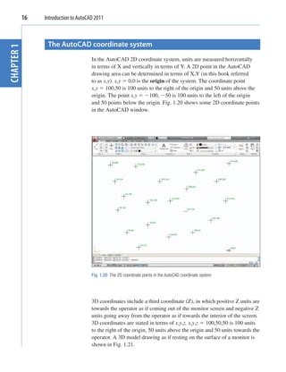 Introduction To Autocad 2011 2d And 3d Design Alf Yarwood Auth | PDF