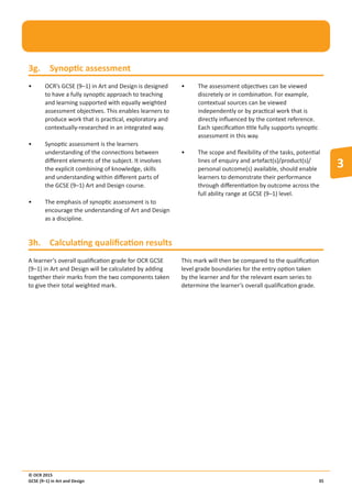 GCSE Art & Design Specification | PDF