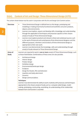 GCSE Art & Design Specification | PDF