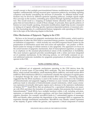 Epigenetic Regulation In The Nervous System Basic Mechanisms And ...