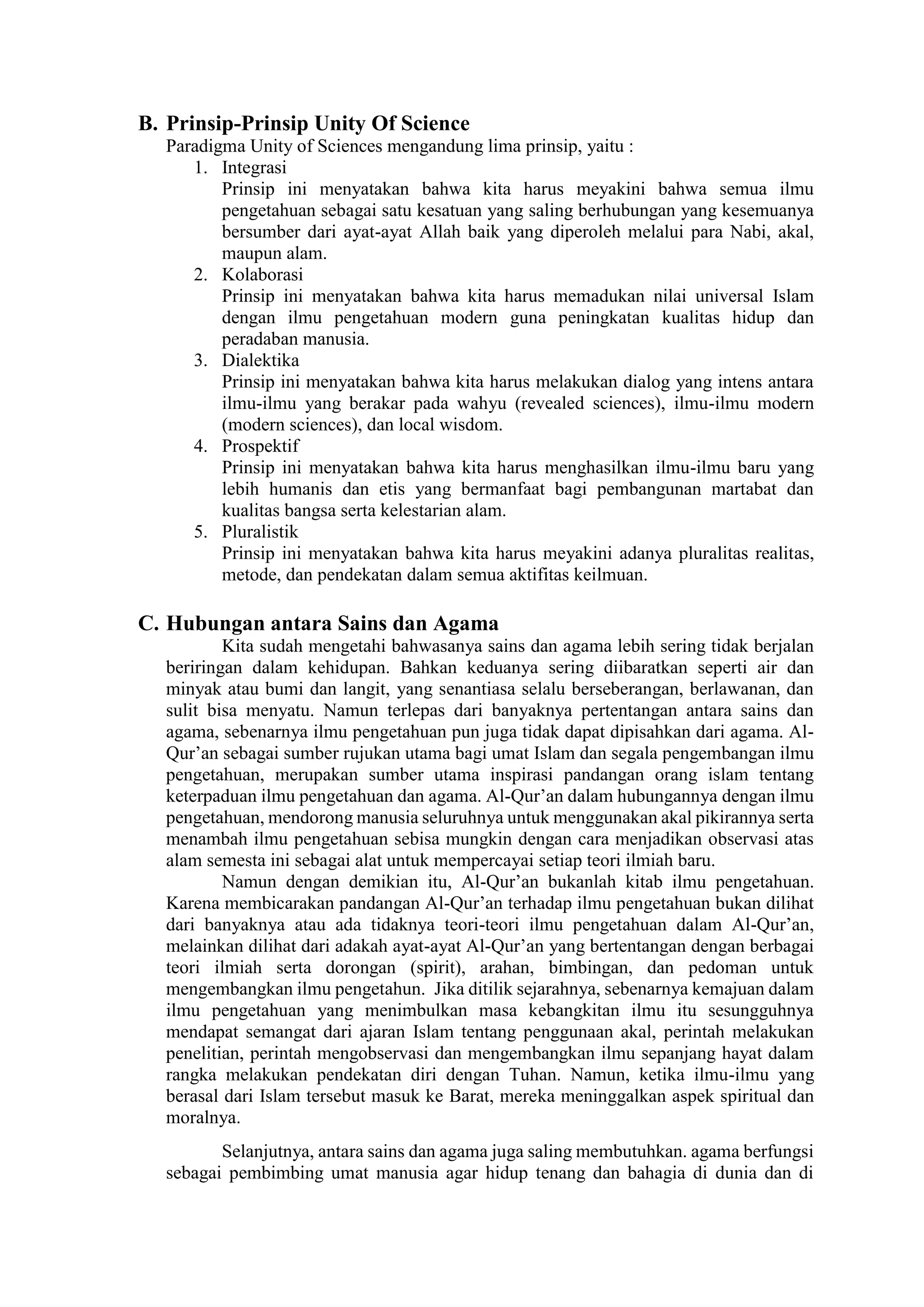 Unity of science | PDF