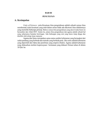 Unity of science | PDF