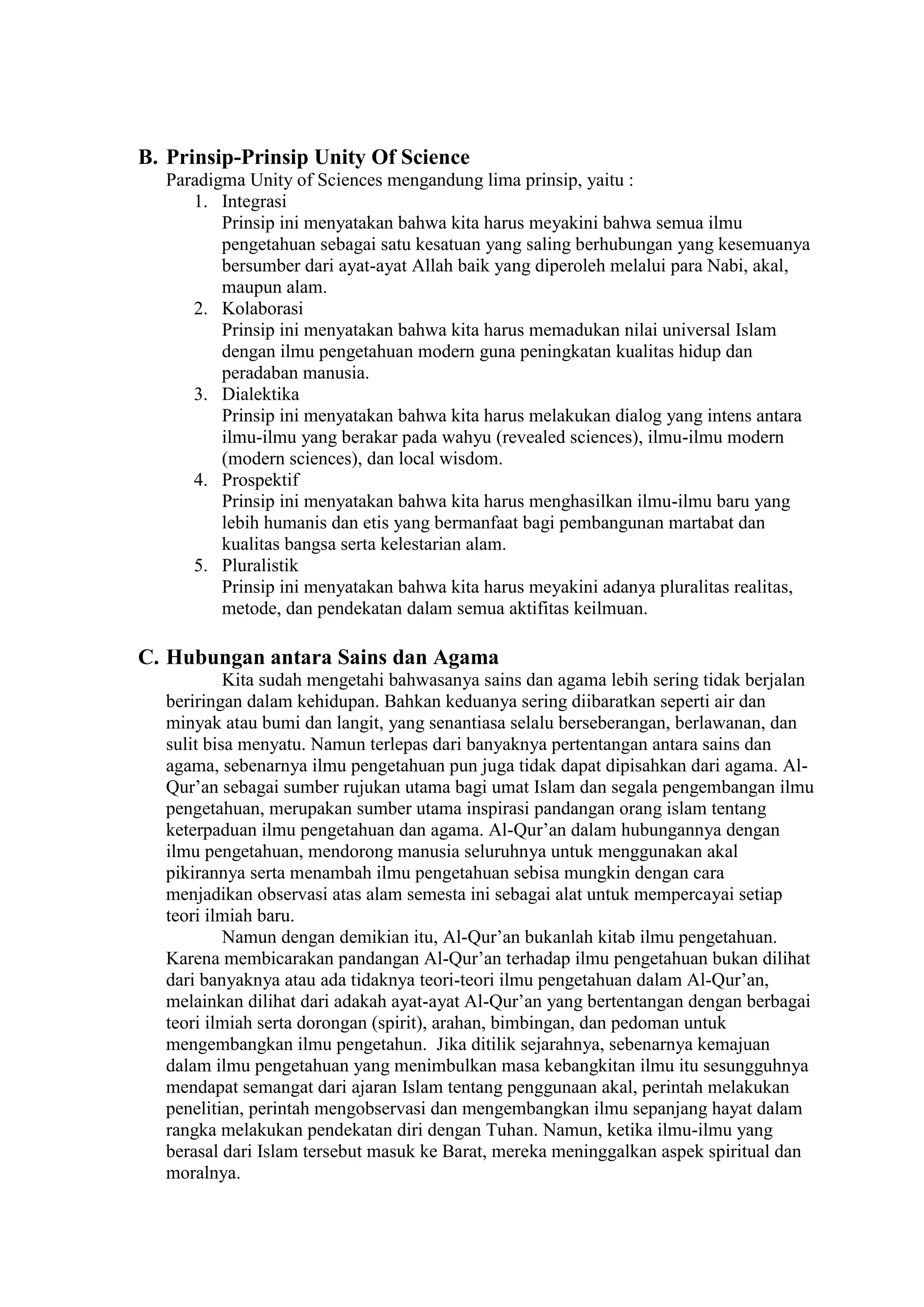 Unity of science | PDF