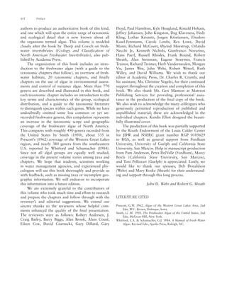 Freshwater Algae Of North America Ecology And Classification John D ...