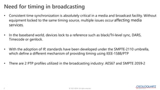 Best practices in synchronizing IP-based packet broadcasting networks | PDF