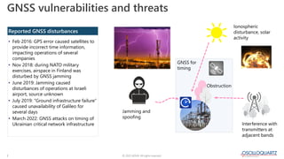 Introducing GNSS/GPS backup as a service (GBaaS) | PDF