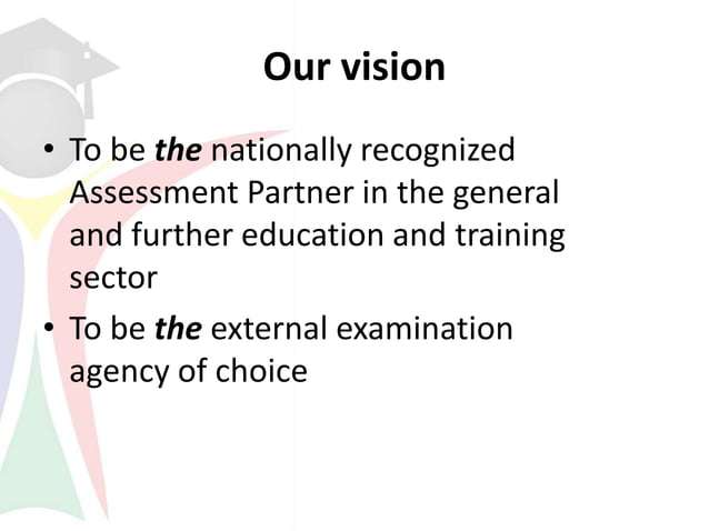 Benchmark presentation at MQA provincial forum | PPT