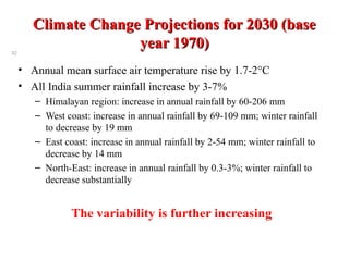 Comprehensive Overview of Climate Change Challenges and India's ...