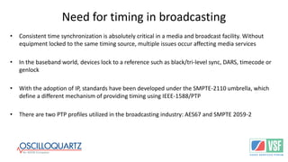Best practices in synchronizing IP-based packet broadcast networks | PDF
