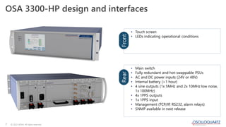 Introducing the market's first high-performance optical cesium clock | PPT