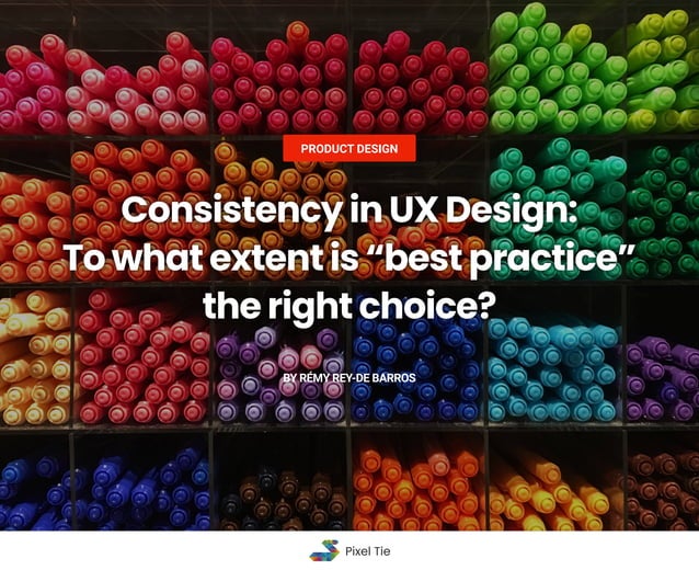 Consistency in UX Design | PDF | Graphics Software | Computer Software ...