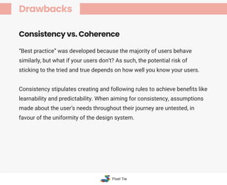 Consistency in UX Design | PDF | Graphics Software | Computer Software ...