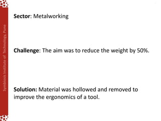Reducing process tooling weight | PPT