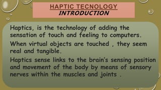 220711130073 sharmistha DasVIRTUAL LABORATORY AND HAPTIC TECHNOLOGY ...