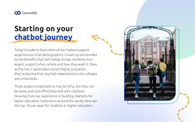 Top 10 Use Cases for Chatbots in Higher Education | PPT