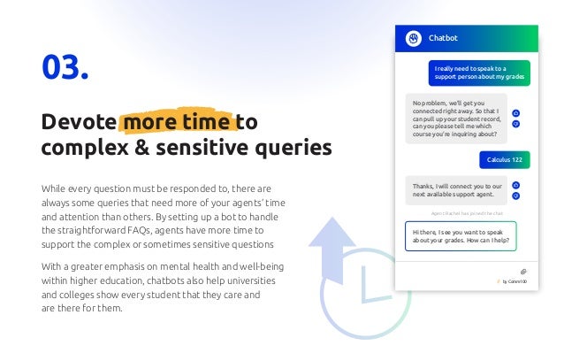 Top 10 Use Cases for Chatbots in Higher Education | PPT