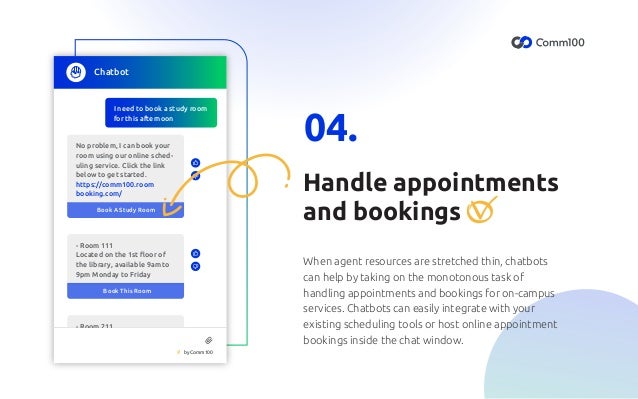 Top 10 Use Cases for Chatbots in Higher Education | PDF
