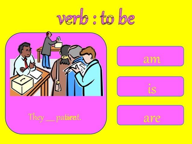 VERB TO BE | PPT