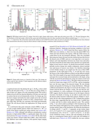 Star formation at the smallest scales; A JWST study of the clump populations in SMACS0723 | PDF