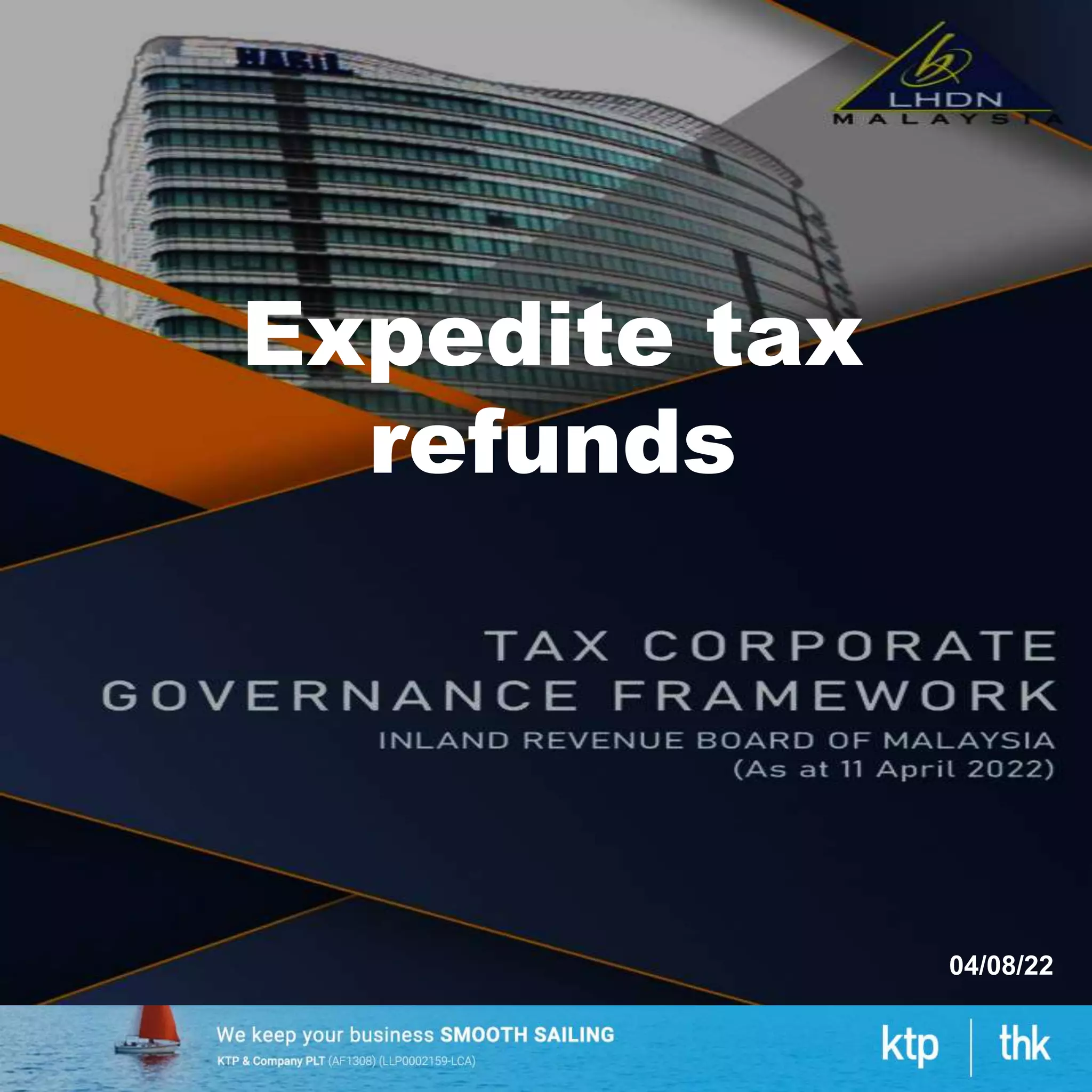 Tax Corporate Governance Framework Malaysia.pptx | Business Accounting ...
