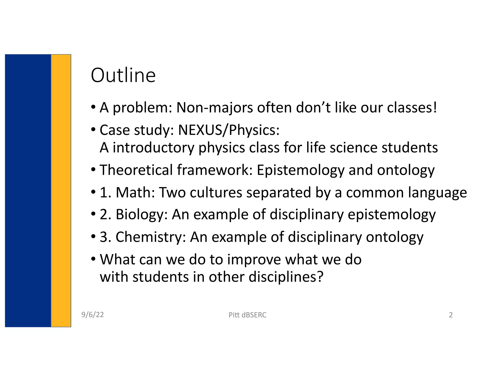 The challenge of cross-disciplinary STEM instruction | PPT