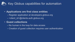 Globus Automation | PPT