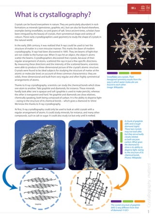 2014 International Year of Crystallography | PDF