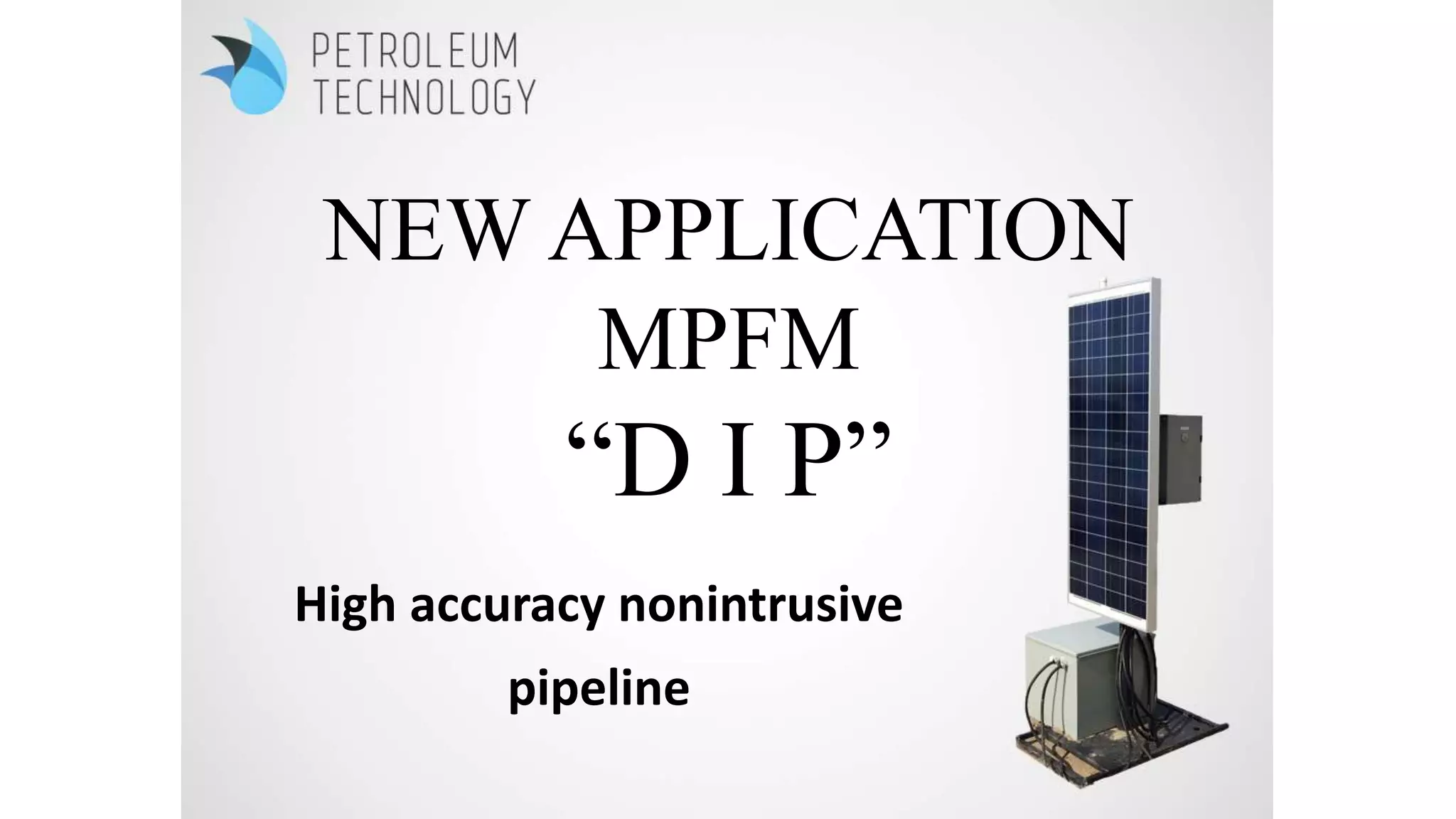 22 09 2015 Multi phase flow meter | PPTX