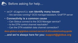 Advanced Globus System Administration | PDF