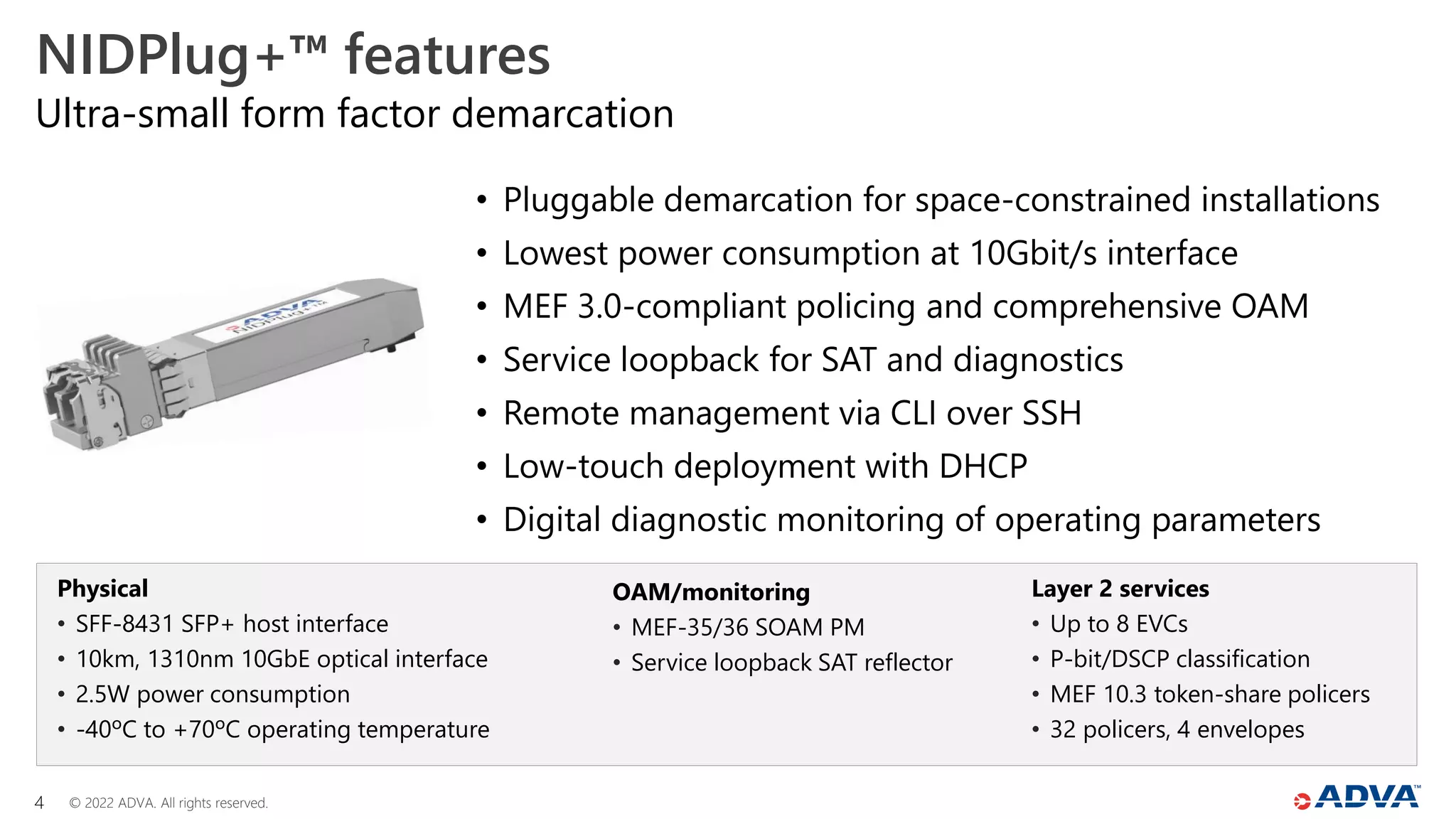 Meet the industry's first pluggable 10G demarcation device | PPT