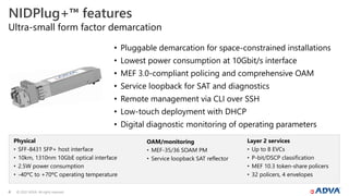 Meet the industry's first pluggable 10G demarcation device | PPT